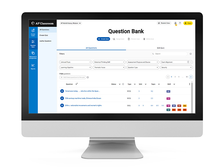 AP Classroom – AP Central | College Board